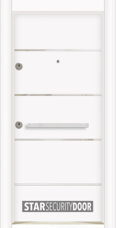 LP Inox White - StarSecurityDoor Блиндирани и интериорни врати ...